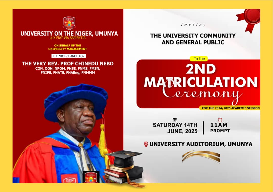 Home - UNIVERSITY ON THE NIGER